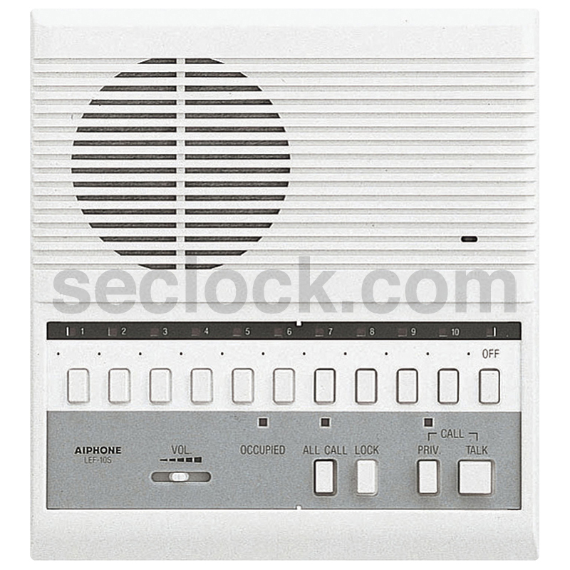 LEF-10S - Aiphone Intercoms | SECLOCK