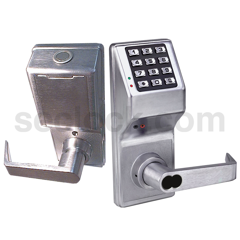 DL4100IC-S US26D - Alarm Lock Cylindrical Locks with Keypad Trim | SECLOCK