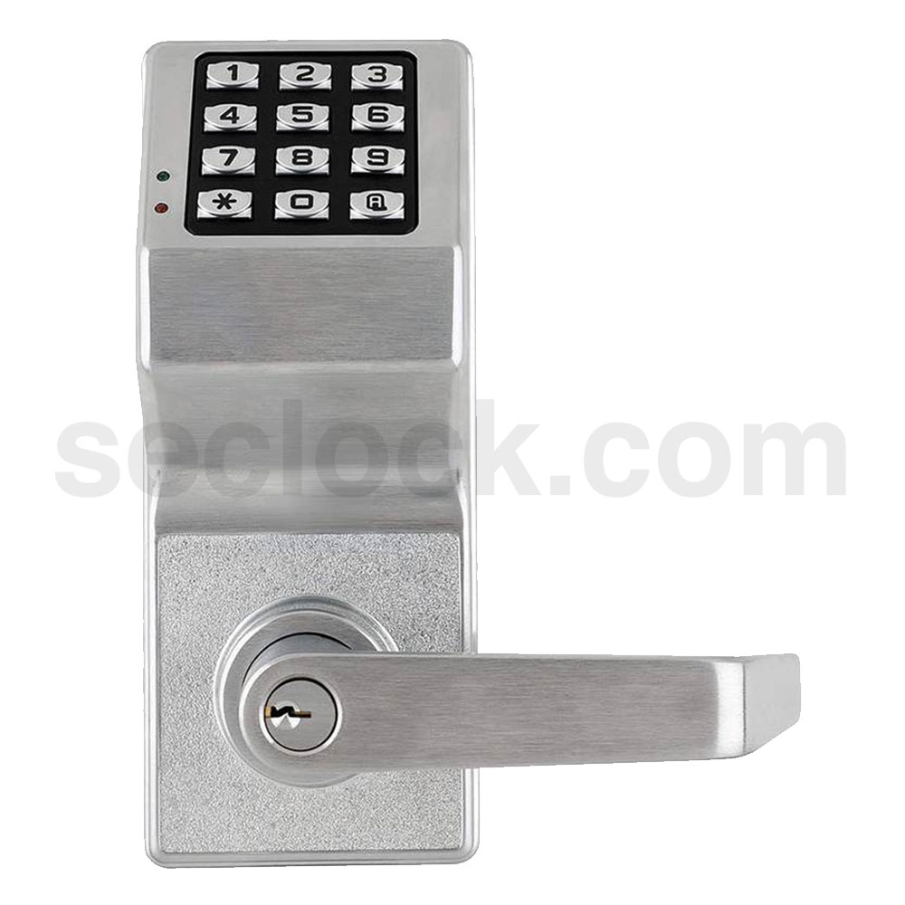 DL5200 US26D - Alarm Lock Cylindrical Locks with Keypad Trim | SECLOCK