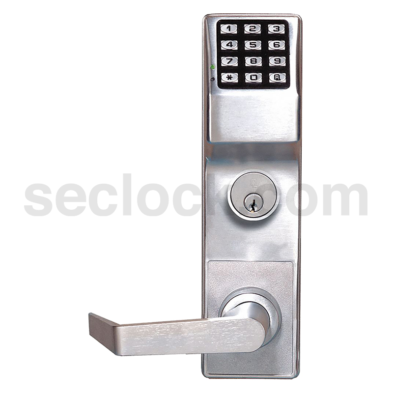 ETDL27S1G/26DC50 - Alarm Lock Rim Exit Trim with Keypad | SECLOCK