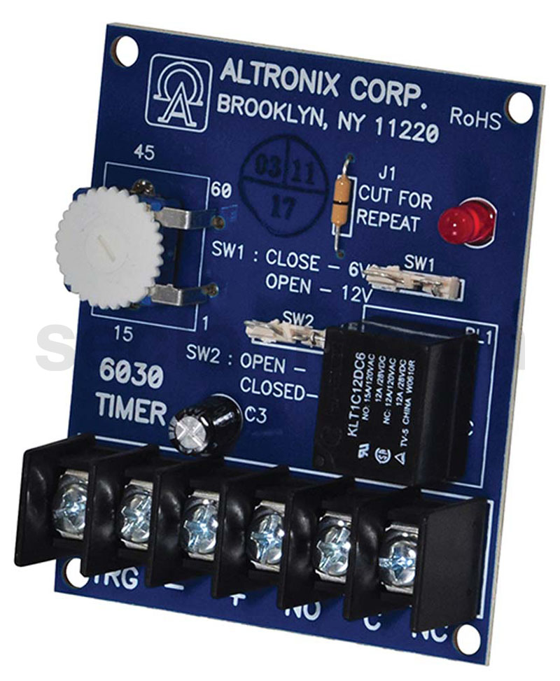 6030 - Altronix Timers & Timing Modules | SECLOCK
