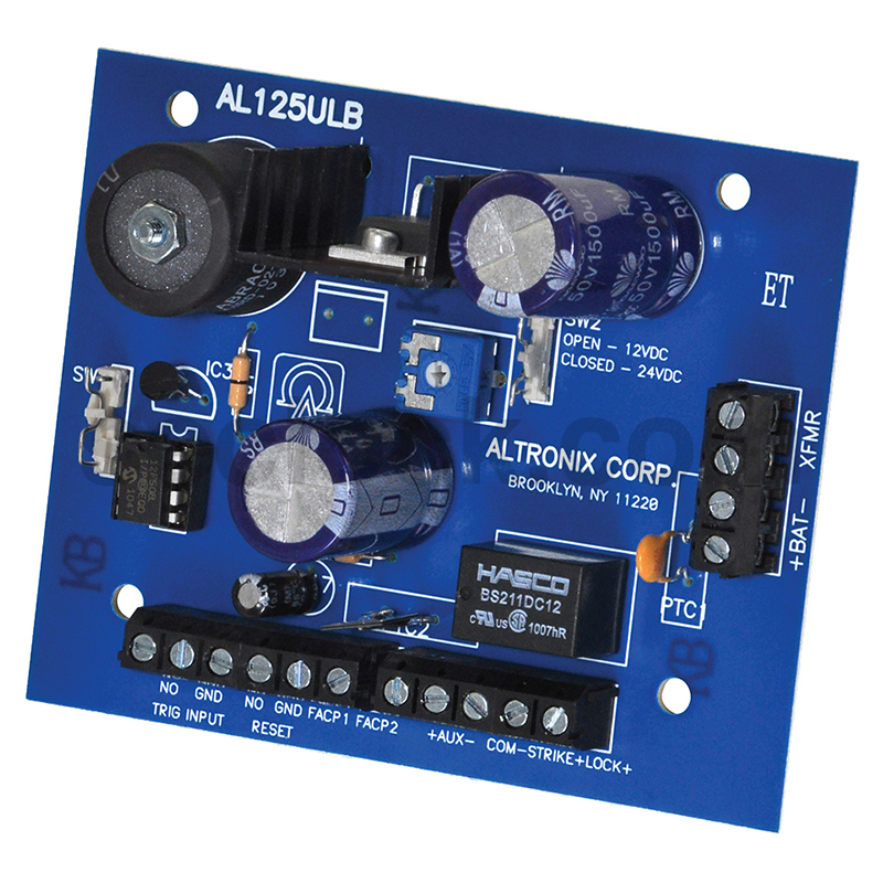 AL125ULB - Altronix Boards & Modules | SECLOCK