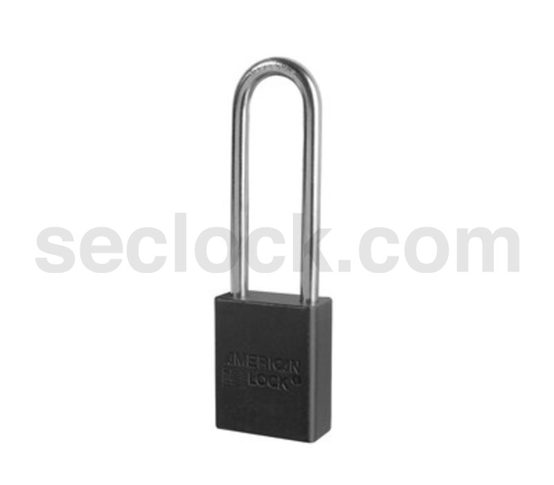 A1107 BLK - American Lock Padlock | SECLOCK