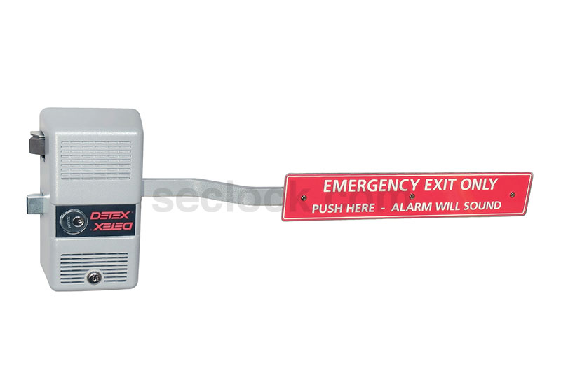 ECL-600 BLACK - Detex Alarmed Exit Devices | SECLOCK