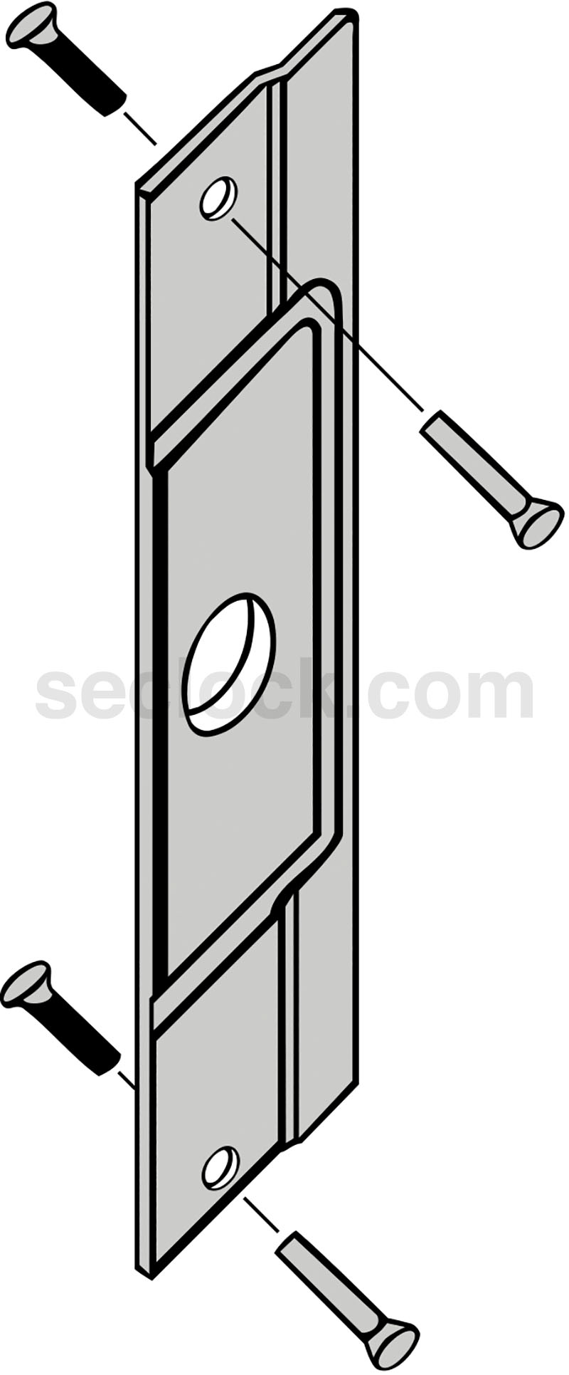 AL-211-DU - Don Jo Latch Guards | SECLOCK