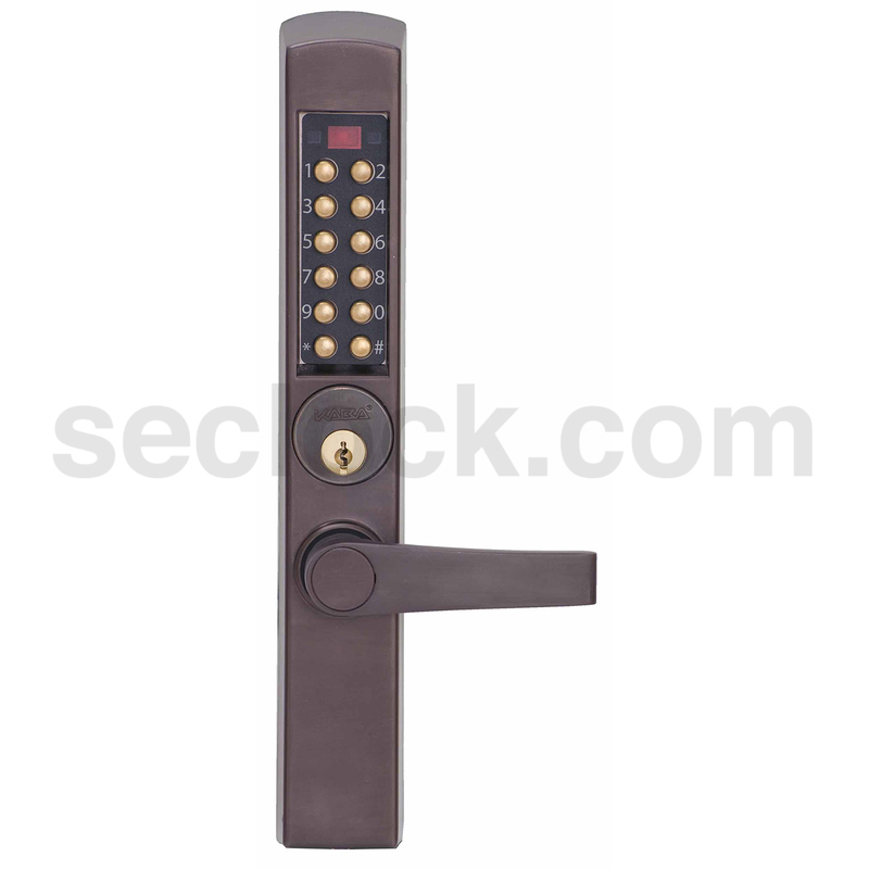 E3065MSNL-744-41 - DormaKaba Narrow Stile Mortise Keypad Trim | SECLOCK