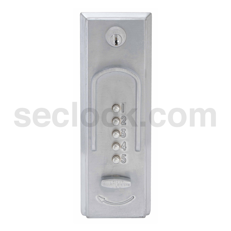 2015-26D-41 - DormaKaba Rim Exit Trim with Keypad | SECLOCK