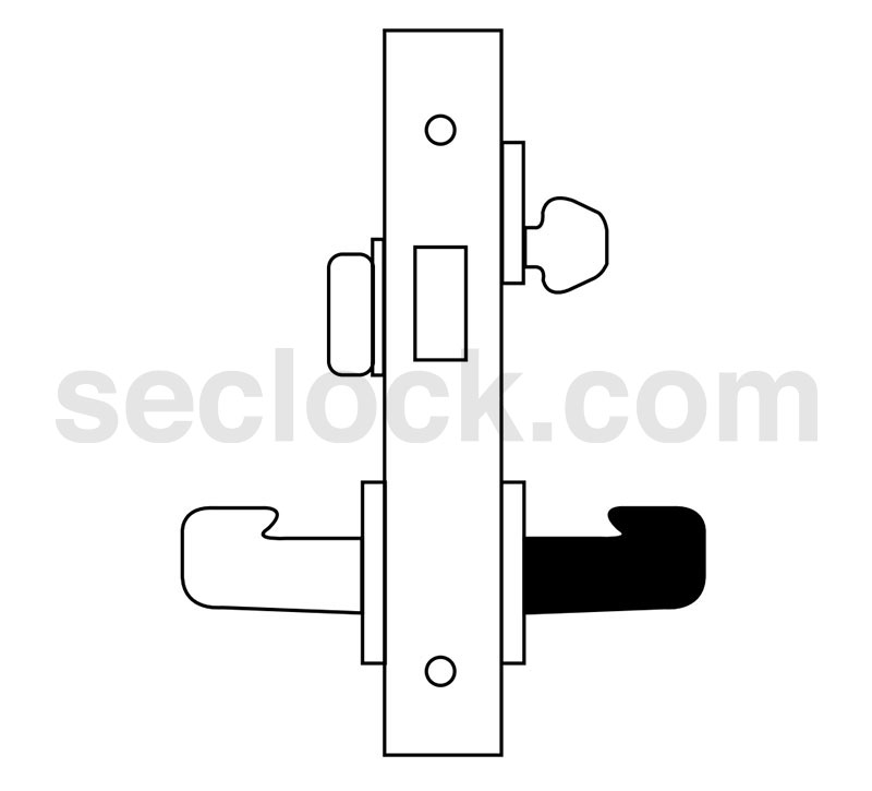 8228 4 - Sargent Lock Bodies | SECLOCK