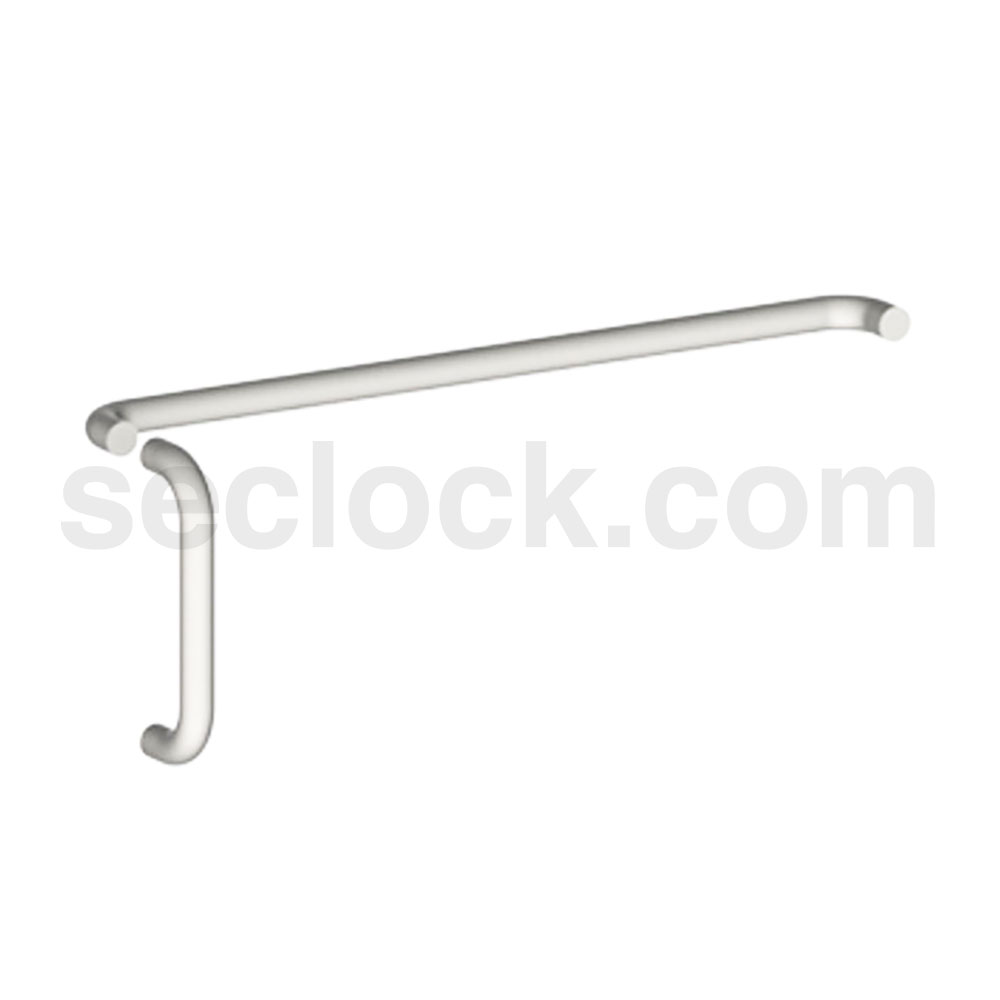 154D US32 33CTC - Hager Door Pulls, Push and Pull Plates | SECLOCK