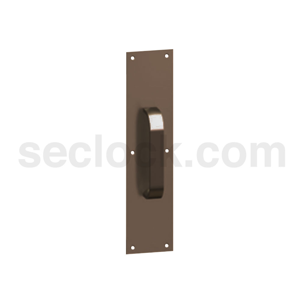 31E 4X16 US10B - Hager Door Pulls, Push and Pull Plates | SECLOCK