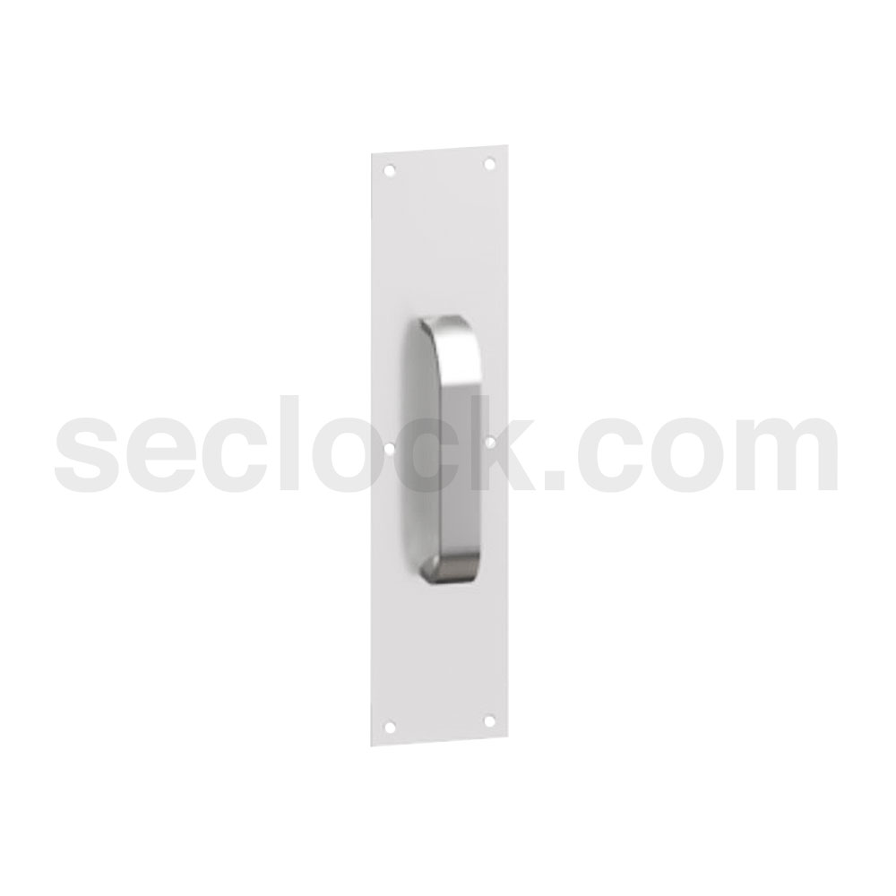 31G 4X16 US32 - Hager Door Pulls, Push and Pull Plates | SECLOCK