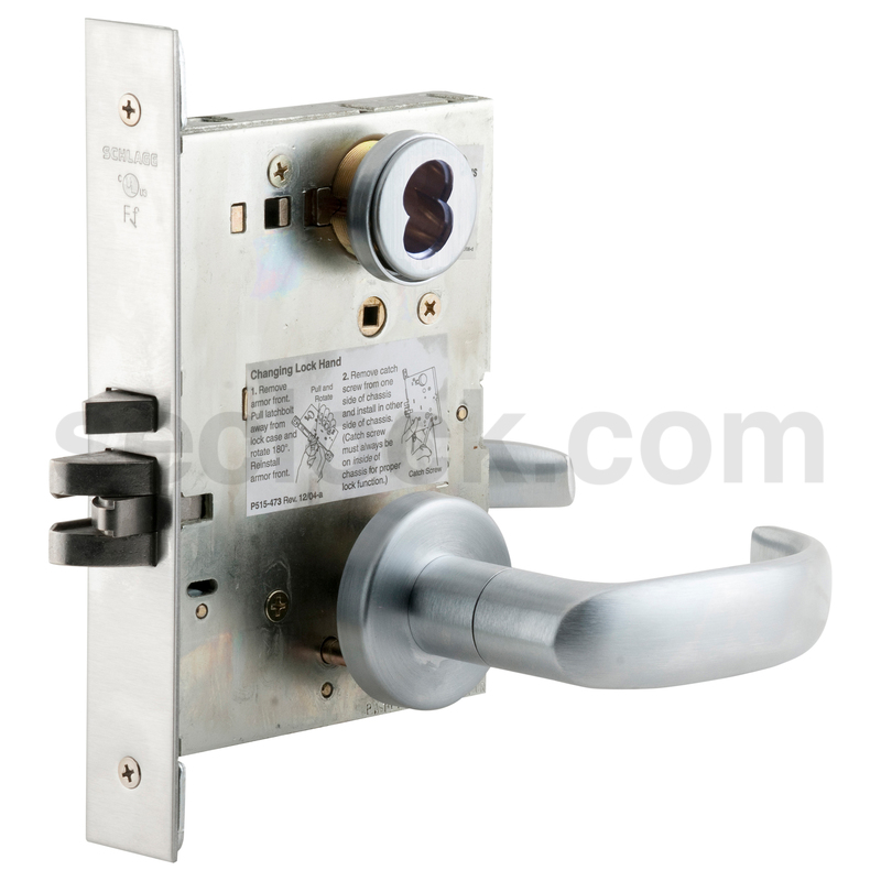 L9092EUJ 17A 626 RX - Schlage Electric Mortise Lock | SECLOCK