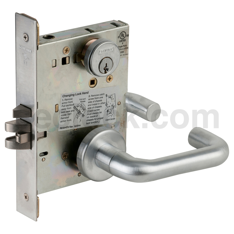 L9092EUP 03A 626 RX - Schlage Electric Mortise Lock | SECLOCK