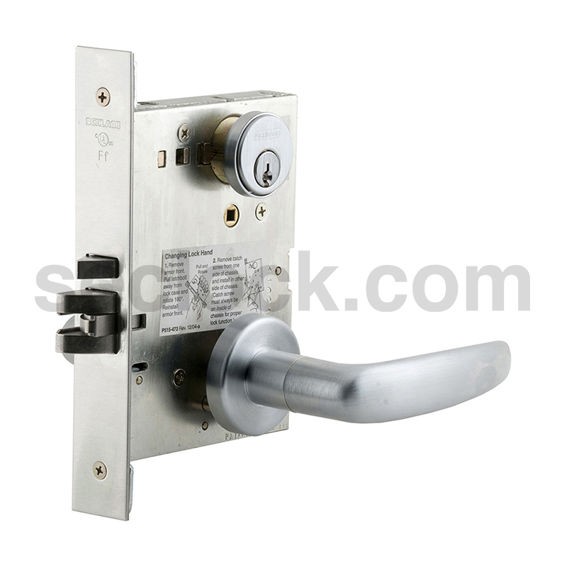 L9092EUP 07A 626 RX - Schlage Electric Mortise Lock | SECLOCK