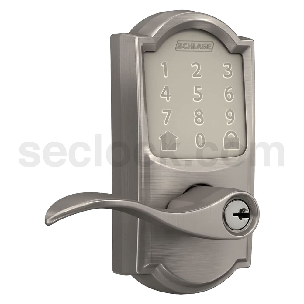 FE789WBC CAM x ACC 619 - Schlage Residential Cylindrical Locks with Keypad Trim | SECLOCK