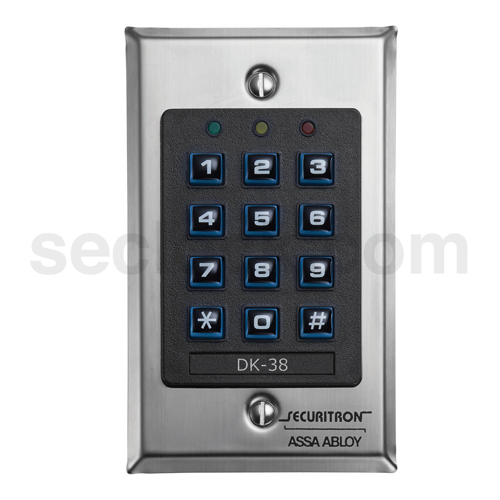 DK-38W - Securitron Keypads | SECLOCK