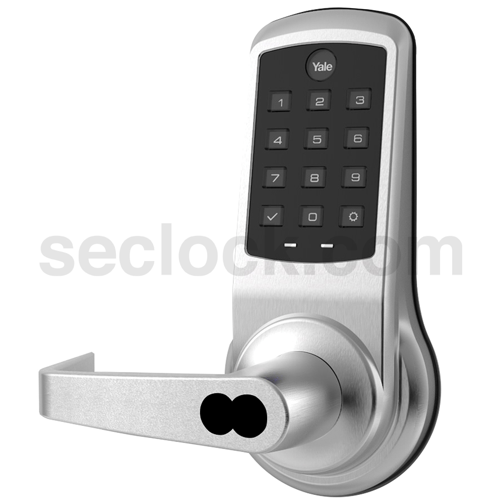B-AU-NTB612-NR 626 - Yale Cylindrical Locks with Keypad Trim | SECLOCK