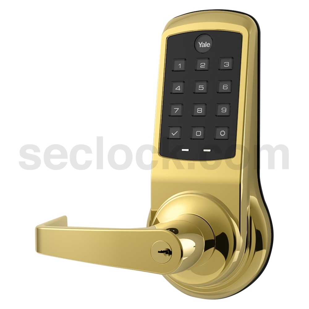 AU-NTB612-NR 605 - Yale Cylindrical Locks with Keypad Trim | SECLOCK