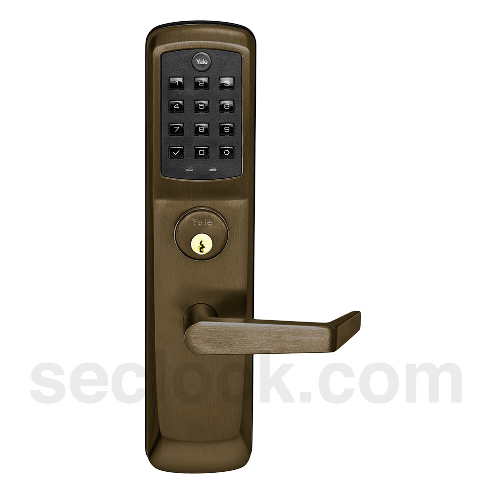 AU-NTT610-NR 613E - Yale Rim Exit Trim with Keypad | SECLOCK
